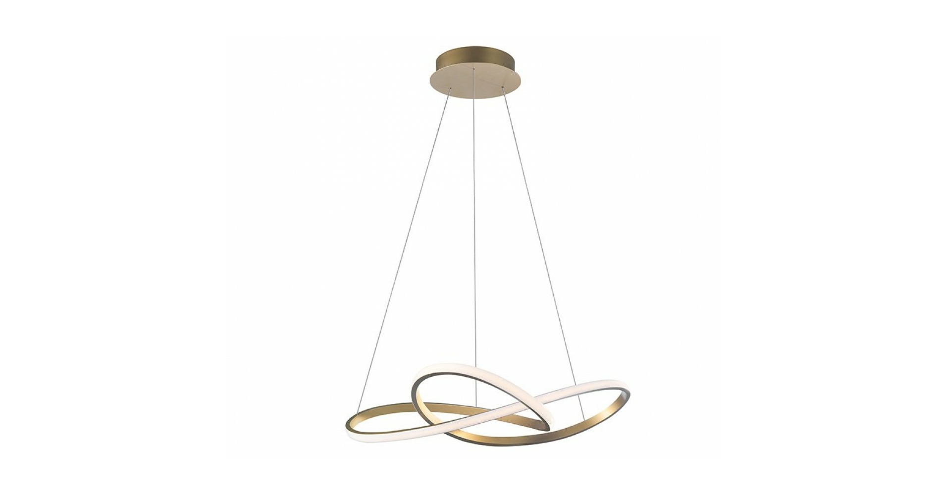 Nova Luce Fusion Led Függeszték Bronz Nova Luce Artled Webáruház