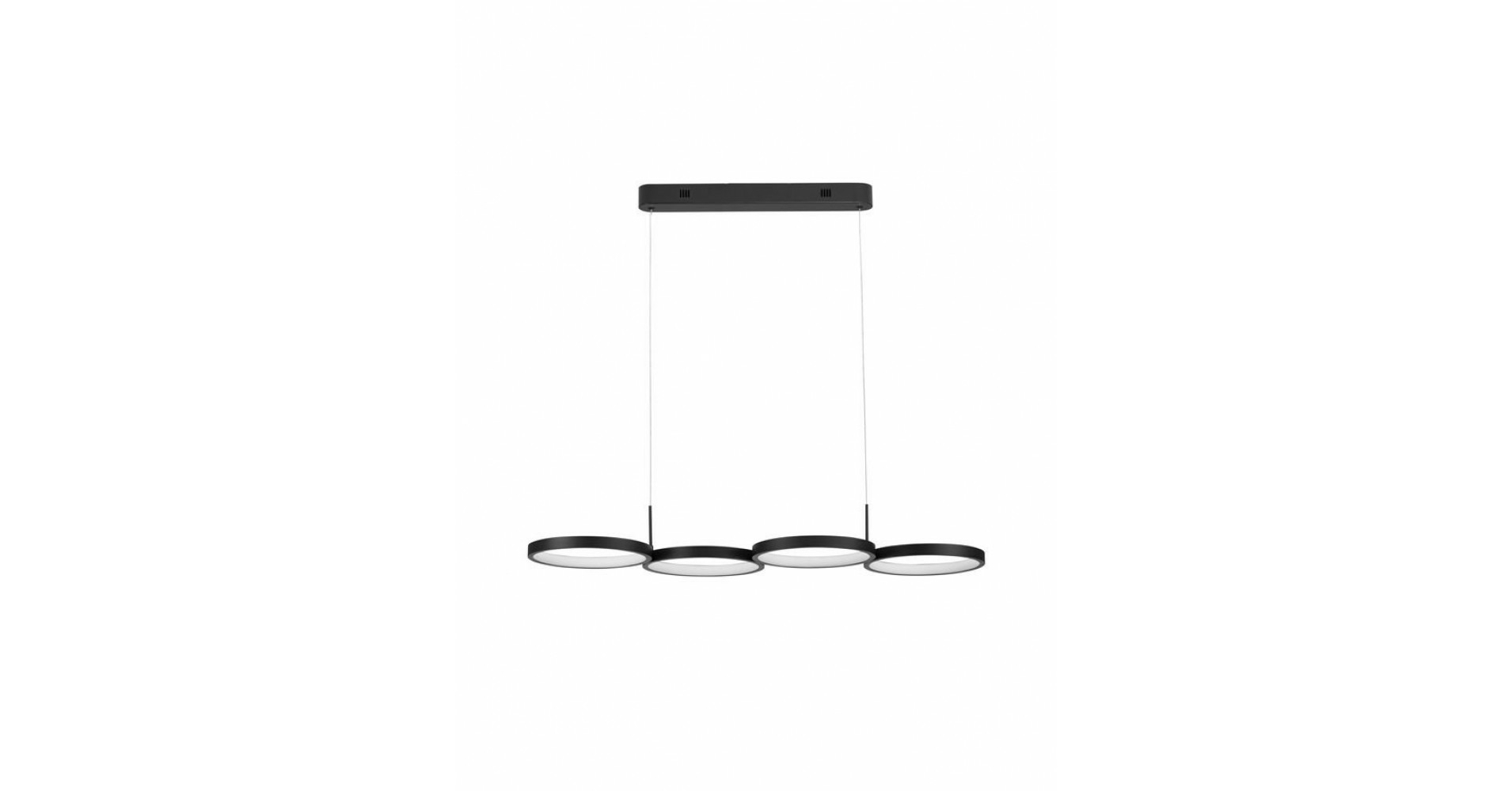 Nova Luce Magnus Led Függesztett Lámpa Fekete Nova Luce Artled