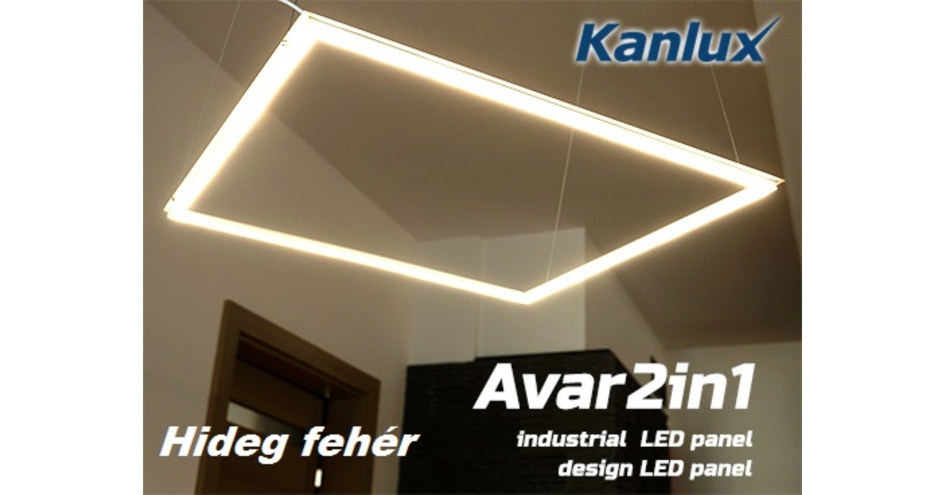 Kanlux AVAR 6060 40W-NW Design LED panel - ArtLED webáruház